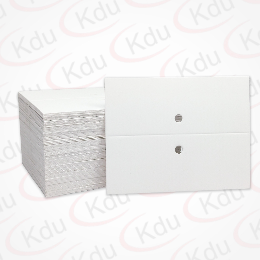 Cartela Solapa 7x9 cm pacote com 1000 peças Branco Comum | Shopee Brasil