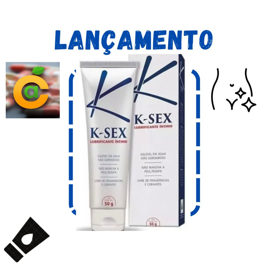 Gel Lubrificante Intimo K Sex 50g Shopee Brasil