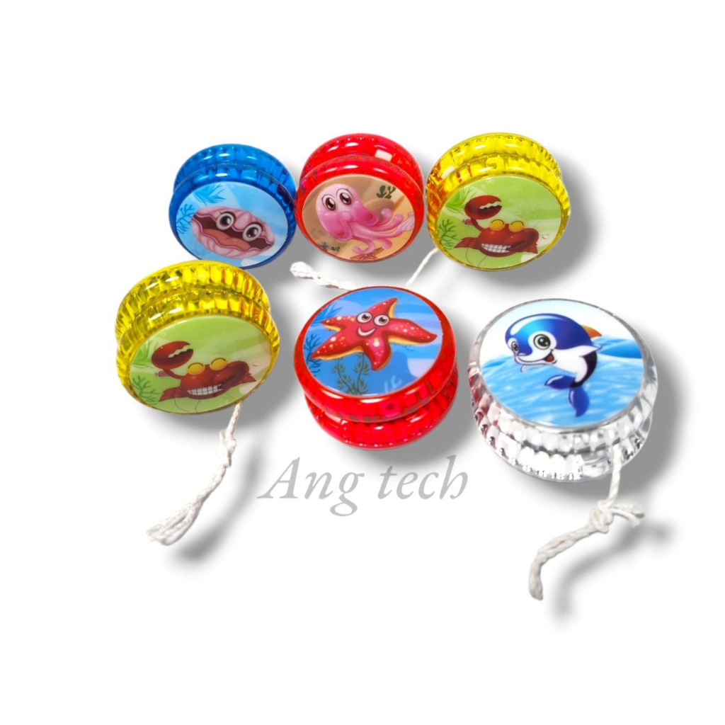 Ioiô Infantil com Led Brinquedo Mundo Marinho com Luz Led Colorida ...