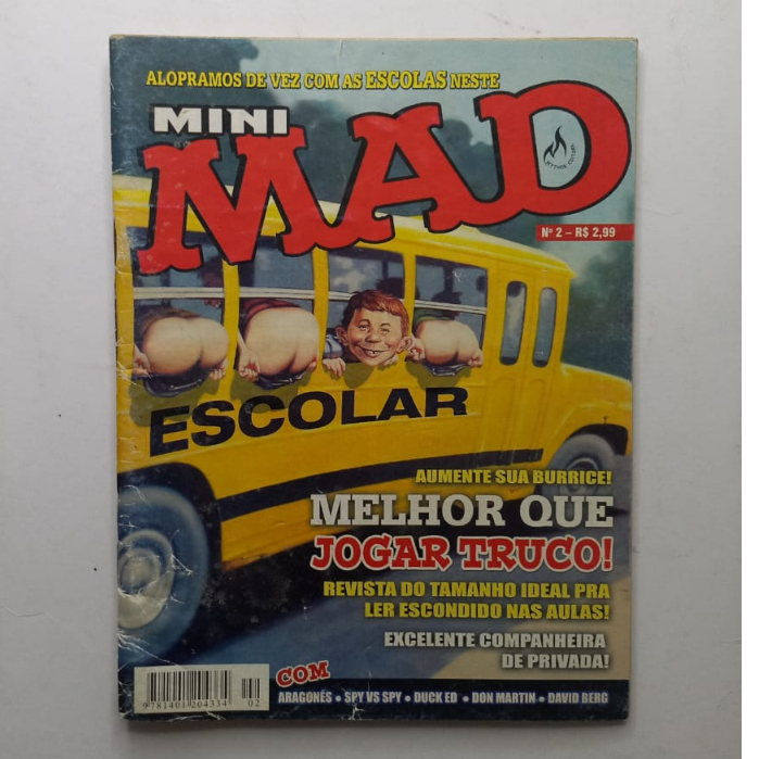 Mini Mad 2 Editora Mythos 2006 Otima - Escorrega o Preço