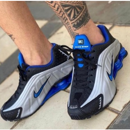 TENIS NIKE SHOX 4 MOLAS R4 - FRETE GRATIS - MEGA CONFORTO | Shopee Brasil