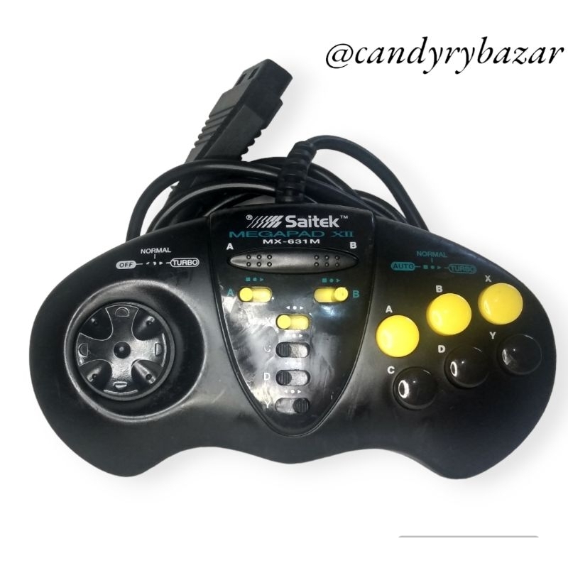 Controle De PC DB15 Saitek Megapad XII MX631M | Shopee Brasil