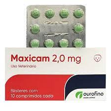 Maxicam 2,0mg Ouro Fino - 10 Comprimidos ( Cartela ) | Shopee Brasil