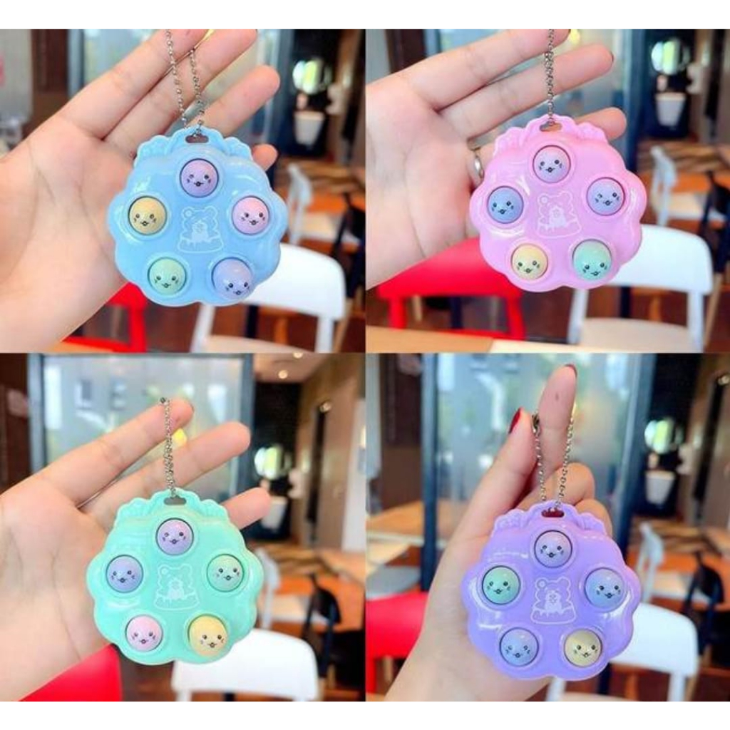 Brinquedo Mini Pop Push Jogo Manual Memória Chaveiro Criativo Tik Tok ...
