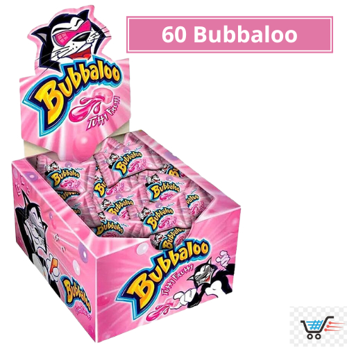 Chiclete Babaloo Display Caixa C/60 Varios Sabores | Shopee Brasil