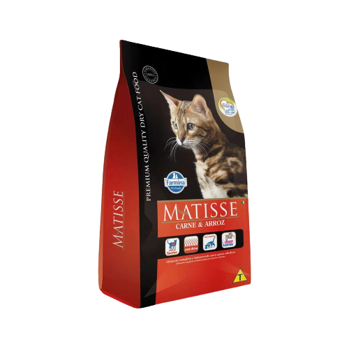 Ração Matisse Gatos Sabor Carne e Arroz 7.5kg | Shopee Brasil