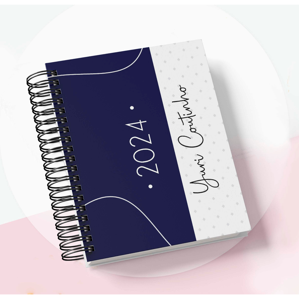 Agenda Personalizada Capa Masculina, agenda comercial masculina 2024 ...