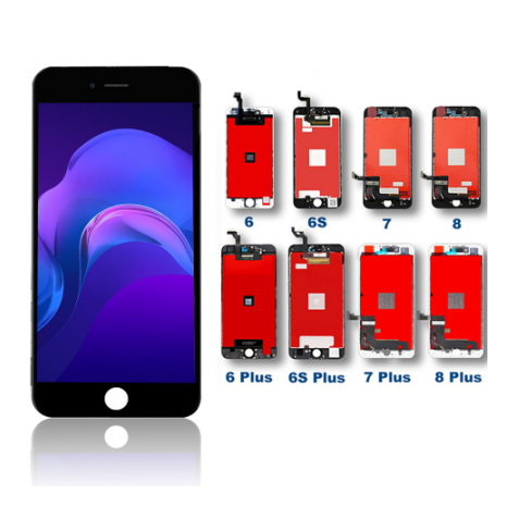 Tela Display Touch Frontal LCD iPhone 5G 5S 6G 6S 6Plus 6S Plus 7G 7Plus 8G 8Plus | Shopee Brasil
