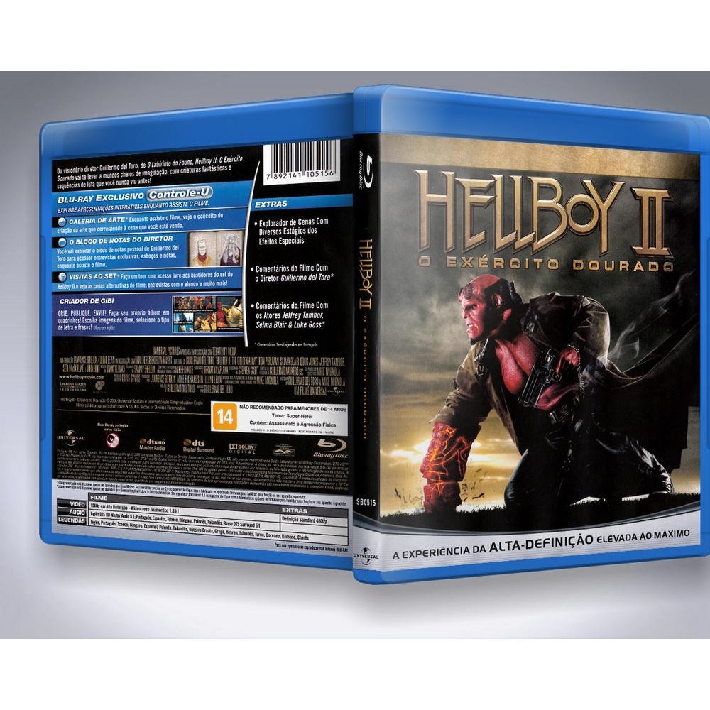 Blu-ray: Hellboy - Trilogia DUB/LEG [AVULSO][PERSONALIZADO] | Shopee Brasil