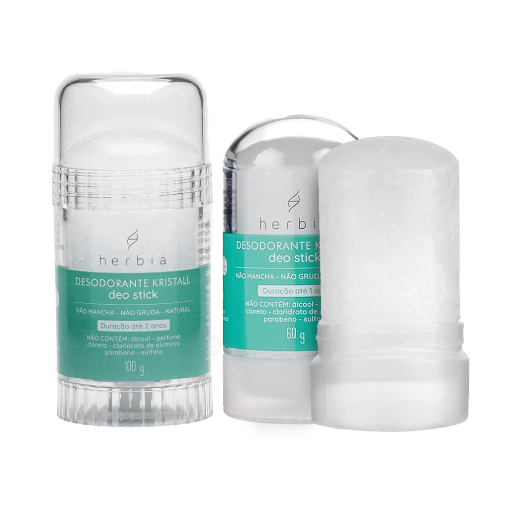Desodorante Cristal Stick Kristall Sensitive Crystal Sem Perfume Vegano ...