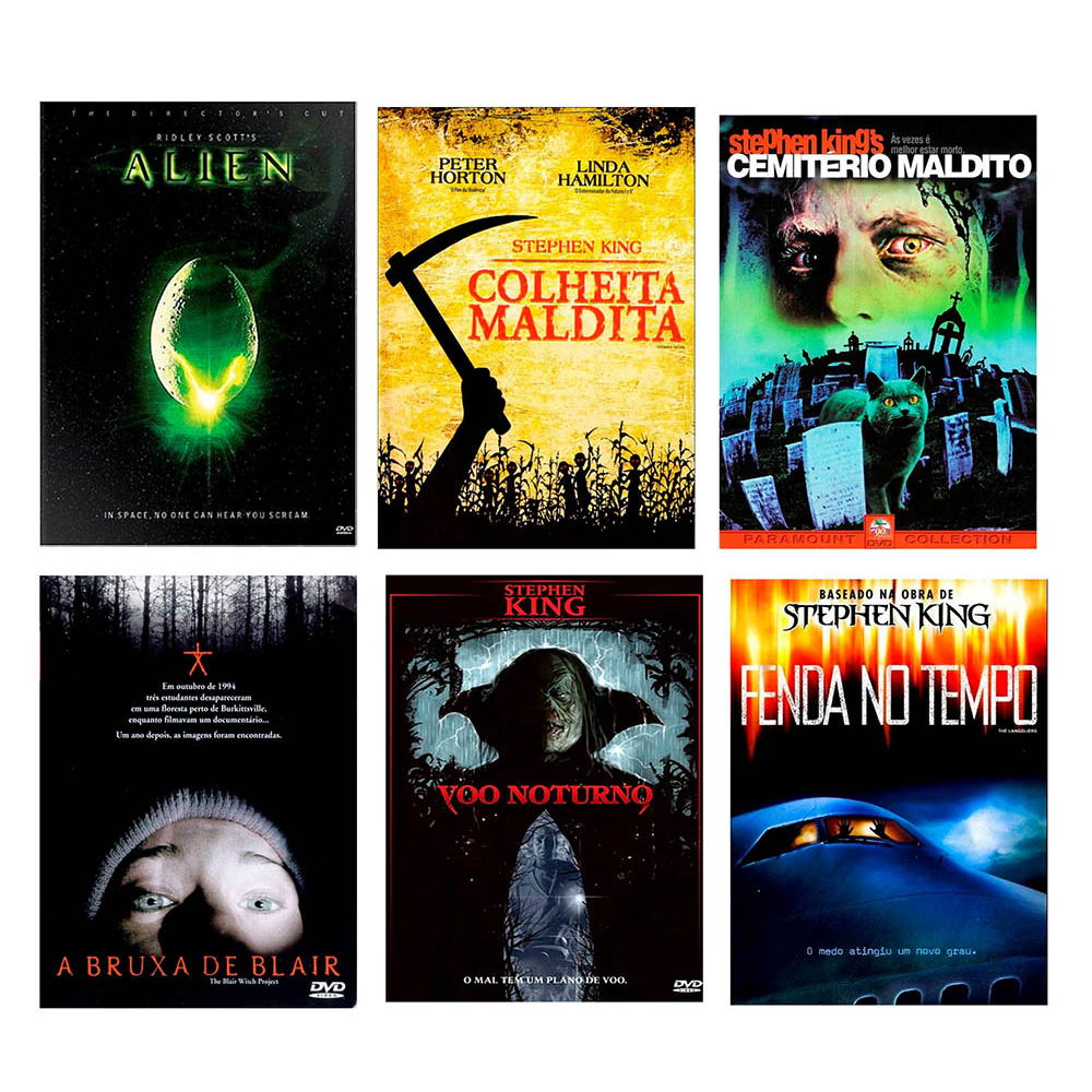 Filmes Antigos De Terror - Coleção 05 (27 Filmes) | Shopee Brasil