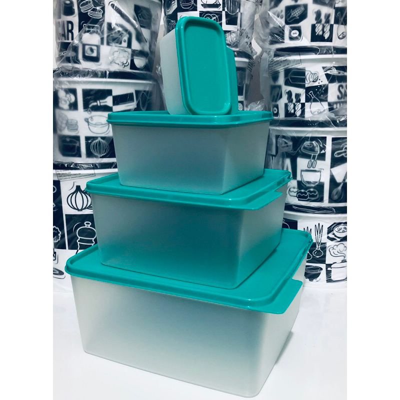 Tupperware Basic Line Diversos Quadrado Cozinha Original Pote Tapoer ...