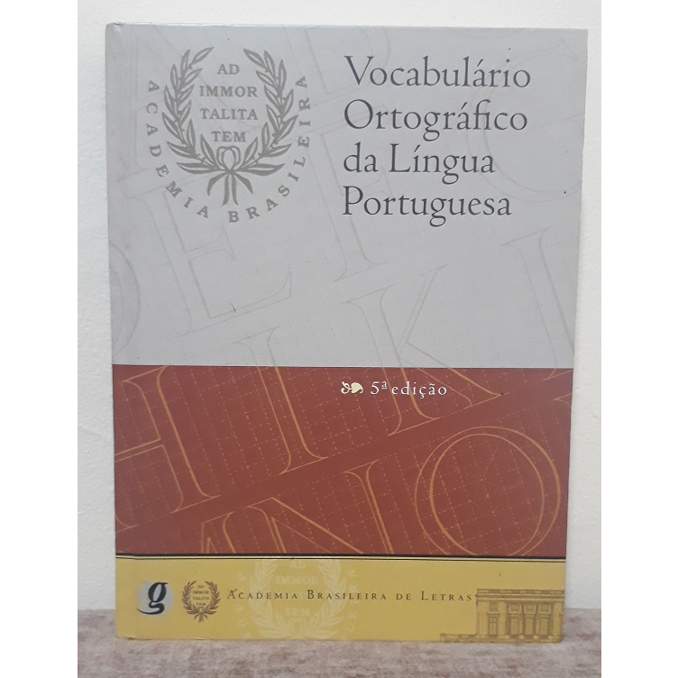 VOLP - Vocabulário Ortográfico da Língua Portuguesa | Shopee Brasil