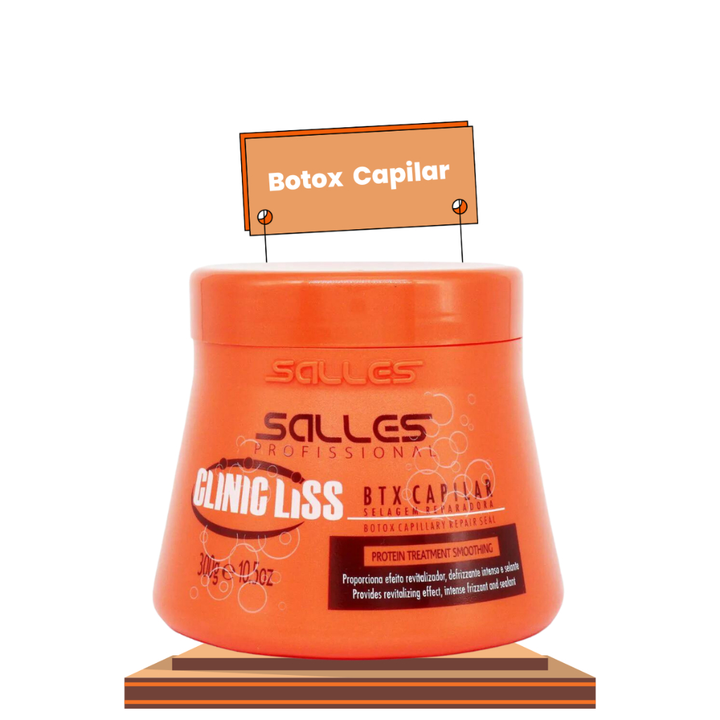 Botox Btx Capilar Clinic Liss Salles Profissional 300g | Shopee Brasil