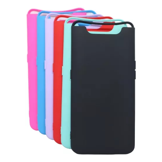Capa Capinha Case Aveludada + Película de vidro 9D SAMSUNG GALAXY A80 ...