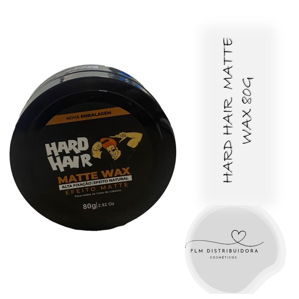 Hard Hair Matte Wax 80g | Shopee Brasil