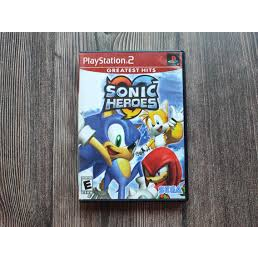 Jogo Playstation 2- Sonic Heroes. | Shopee Brasil