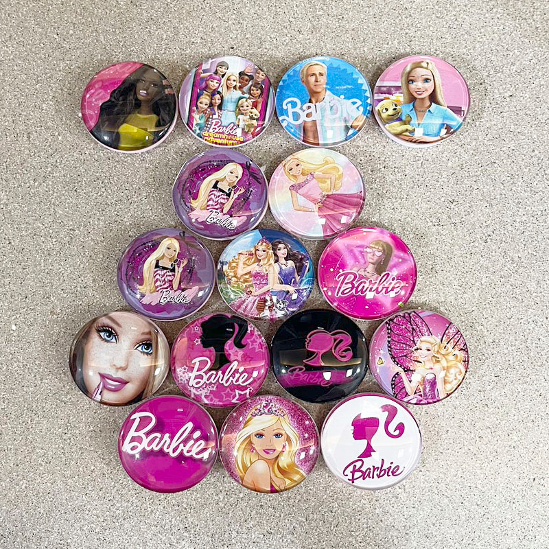 Suporte Da Celular Barbie Pop Socket Vidro Com Desenha | Shopee Brasil