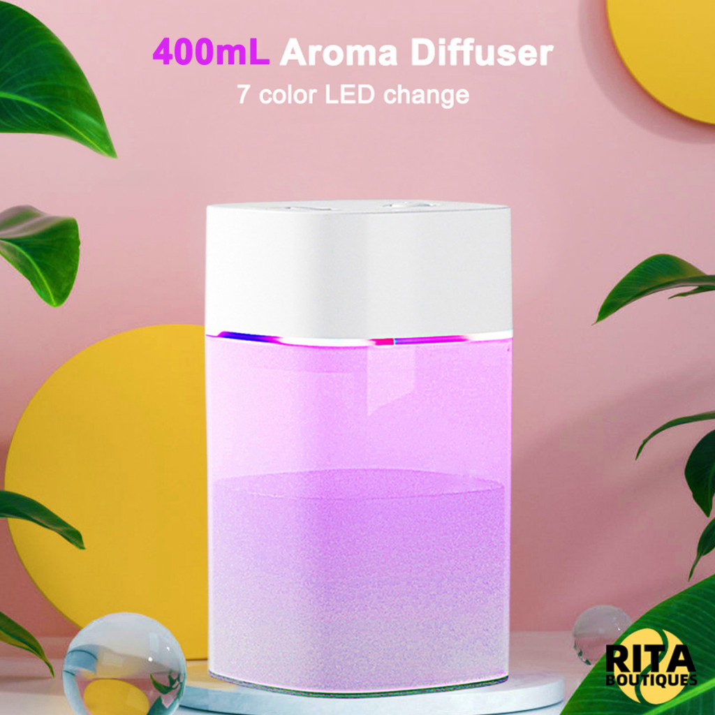 Umidificador De Ar 110V/220V Ultrassônico Escritório Aromatizador Usb Egg Portátil Led De ...