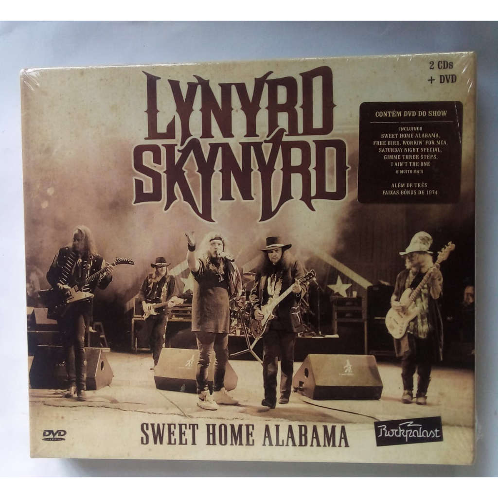 Lynyrd Skynyrd - Sweet Home Alabama (2cd's+dvd/lacrado) | Shopee Brasil