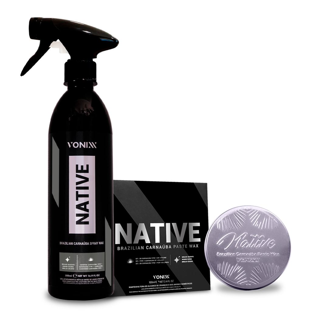 Kit Vonixx- Native Spray Wax 500ml + Native Paste Wax 100ml | Shopee Brasil