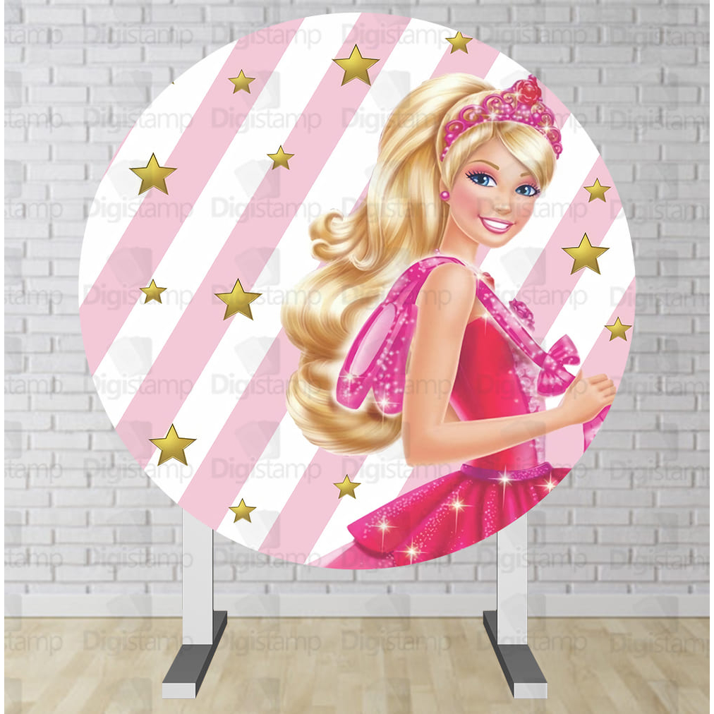 Capa para Painel Redondo Sublimado Barbie | Shopee Brasil