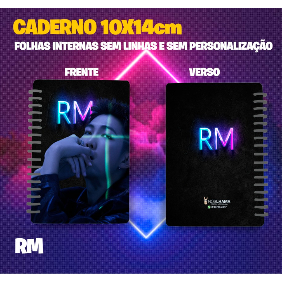 CADERNETA/ CADERNO CAPA DURA 10x14cm KPOP BTS BLACKPINK GOT7 | Shopee ...