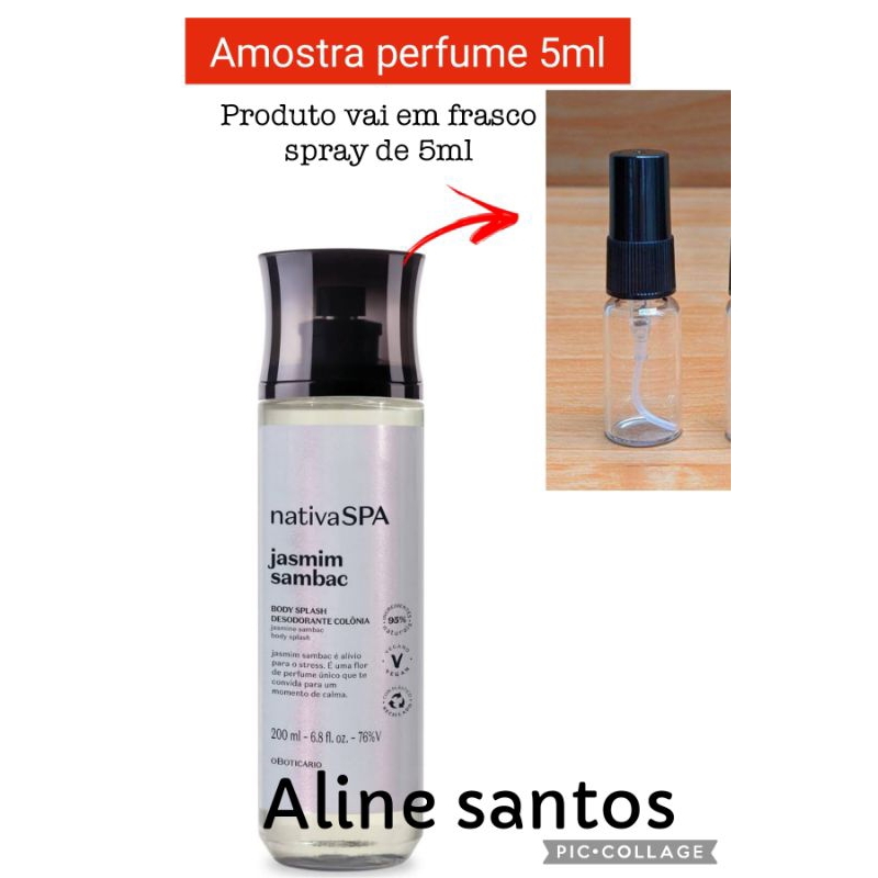 Nativaspa jasmim sambac 5ml boticário | Shopee Brasil