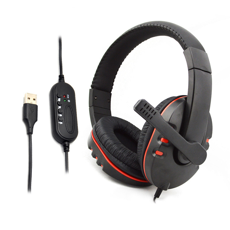 Jnlvariedades Headset fone gamer de ouvido com microfone para PC Ps4 XBOX Computador Celular, P3 ...