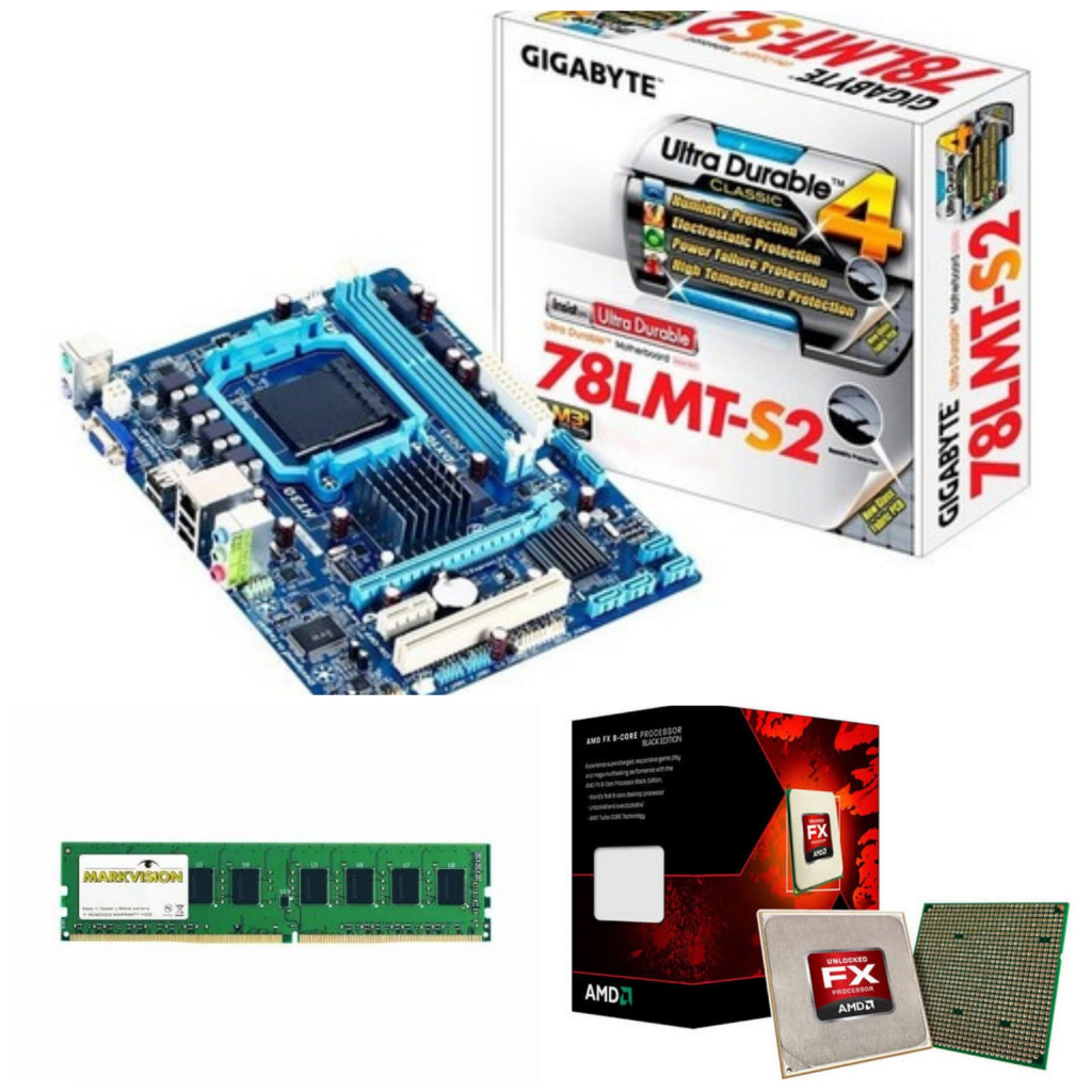 KIT UPGRADE: PLACA MÃE + PROCESSADOR + MEMÓRIA RAM | Shopee Brasil