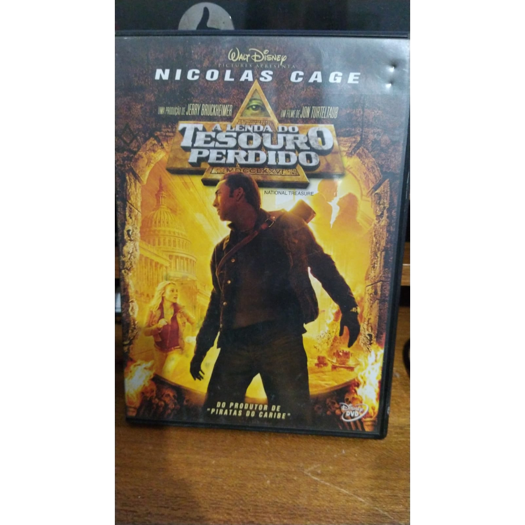 DVD a lenda do tesouro perdido 1961 | Shopee Brasil