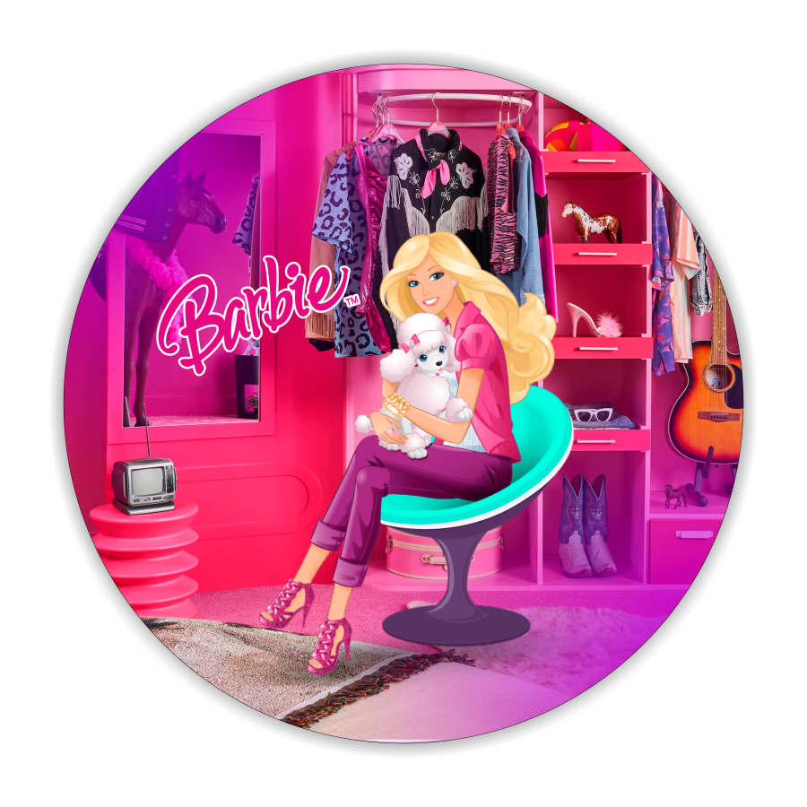 Painel Decorativo de Festa Tema Barbie 7 | Shopee Brasil