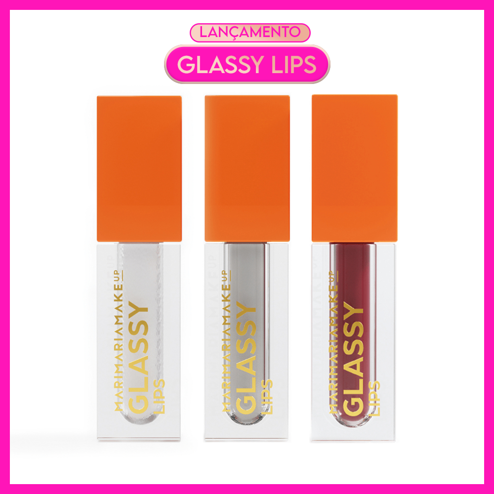 Mari Maria Glassy Lips (3 Opções de Gloss com Acabamento Brilhoso ...