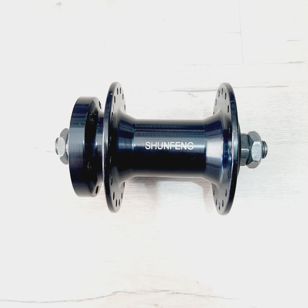 Cubo Dianteiro Disco Blocagem 36 Furos Bilha Preto Ciclismo Bike MTB ...