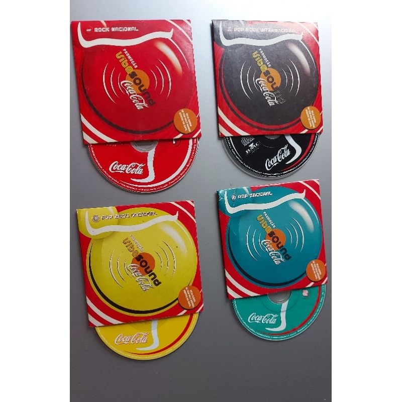 mini Cds Coca-cola coleção Vibe Sound | Shopee Brasil