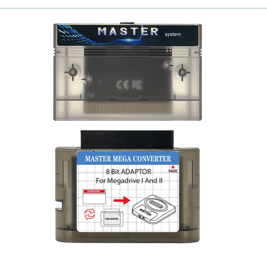 Conversor De Jogos Master System Compatível Com Mega Drive | Shopee Brasil