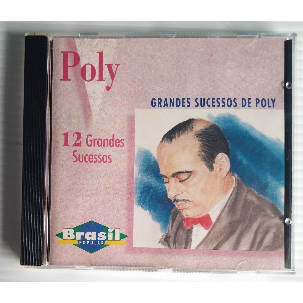 Cd Poly 12 Grandes Sucessos Brasil Popular | Shopee Brasil