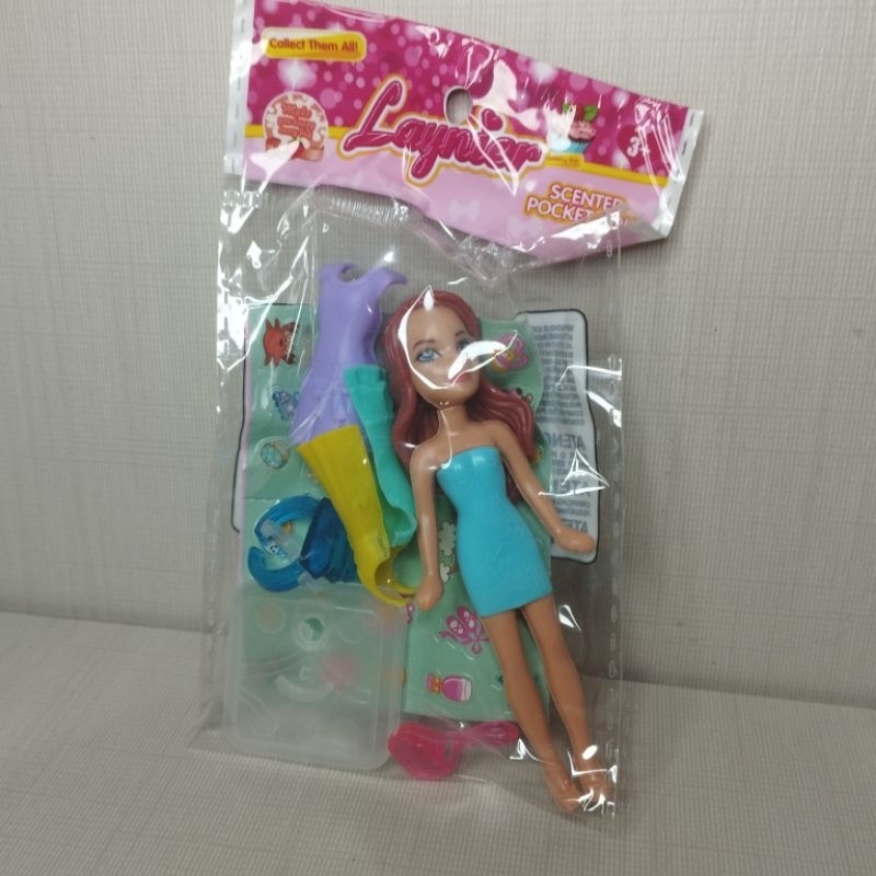 Mini Boneca Laynier com Roupa e Suporte Estilo Polly Brinquedo | Shopee ...