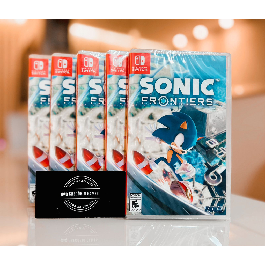 Sonic Frontiers Nintendo Switch Lacrado - Escorrega o Preço