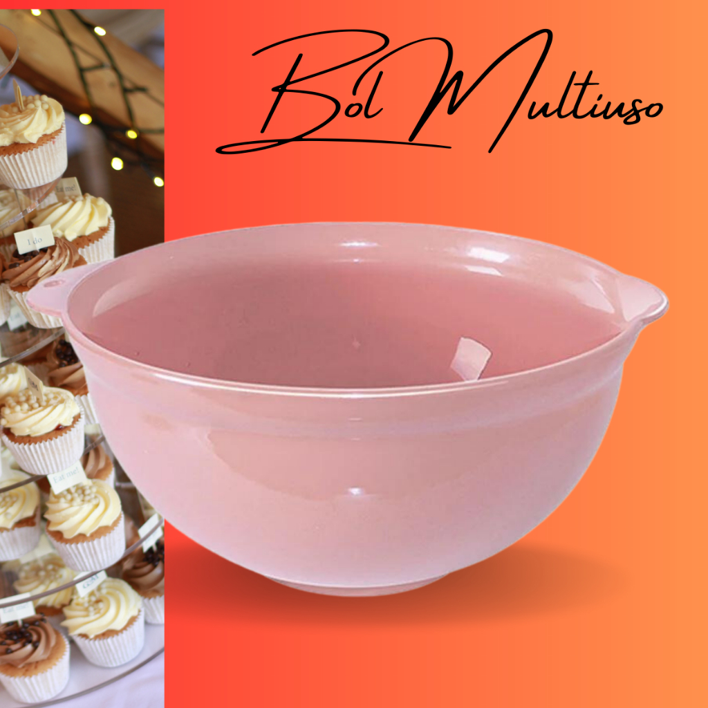 Bowl Bol Bacia Multiuso para fazer doces e bolos pode ir ao microondas | Shopee Brasil