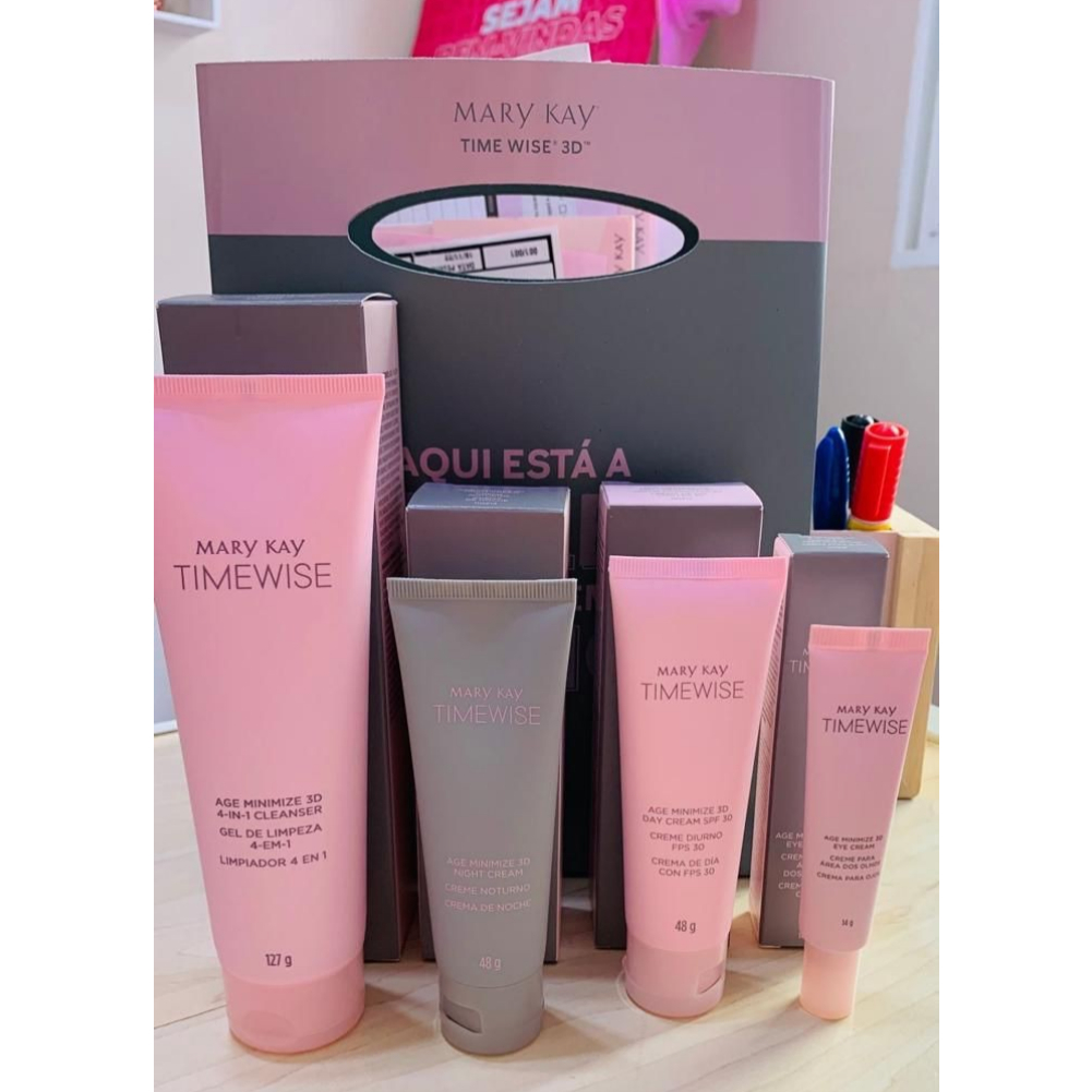 SISTEMA TIMEWISE 3D MARY KAY | Shopee Brasil