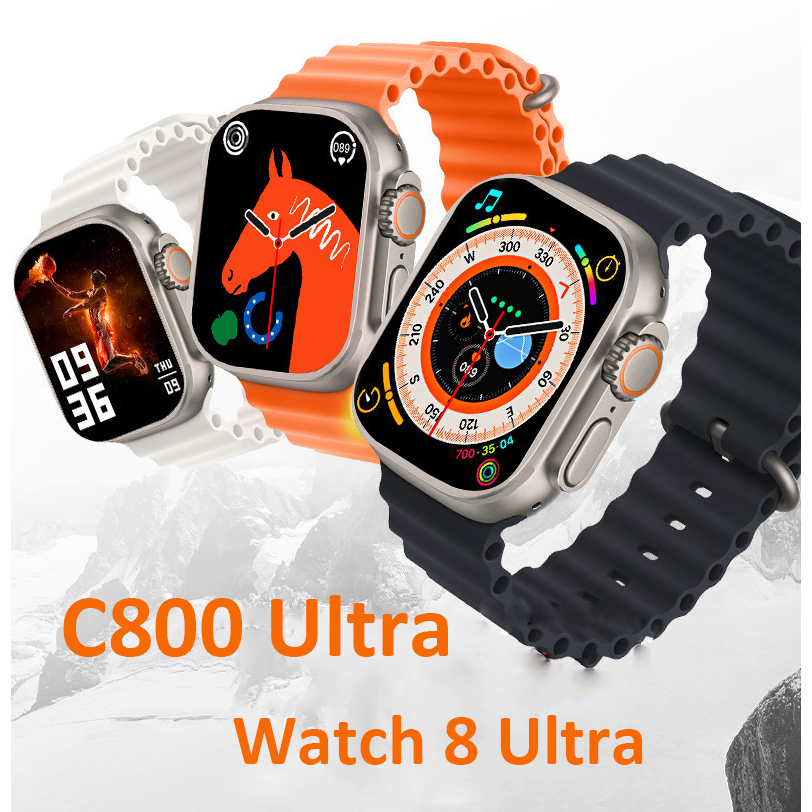 Relógio Inteligente Ultra Series 8 C800 Ultra Smartwatch Masculino ...
