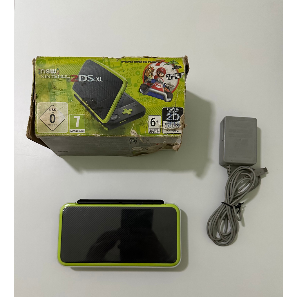 Nintendo New 2DS Xl Mario Kart 7 Bundle 3DS | Shopee Brasil