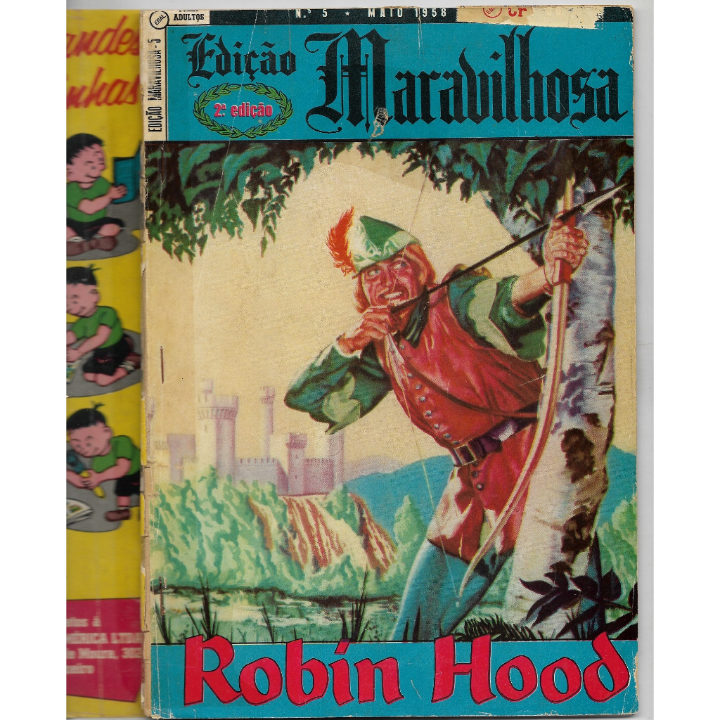 Supergibis: Edição Maravilhosa Nº 05 - Robin Hood - Howard Pyle / Sven ...