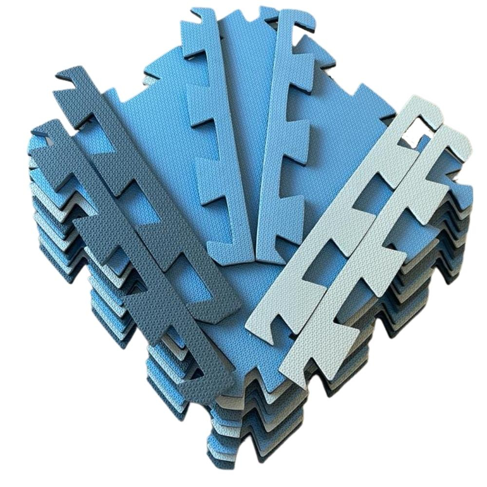 Kit 9 Tatames Eva Bebe Masculino 50x50x1 Cm | Shopee Brasil