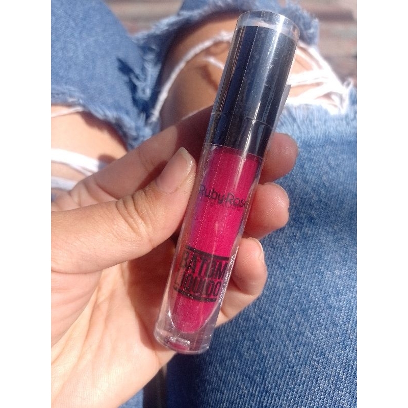 Batom Líquido Ruby Rose Matte | Shopee Brasil