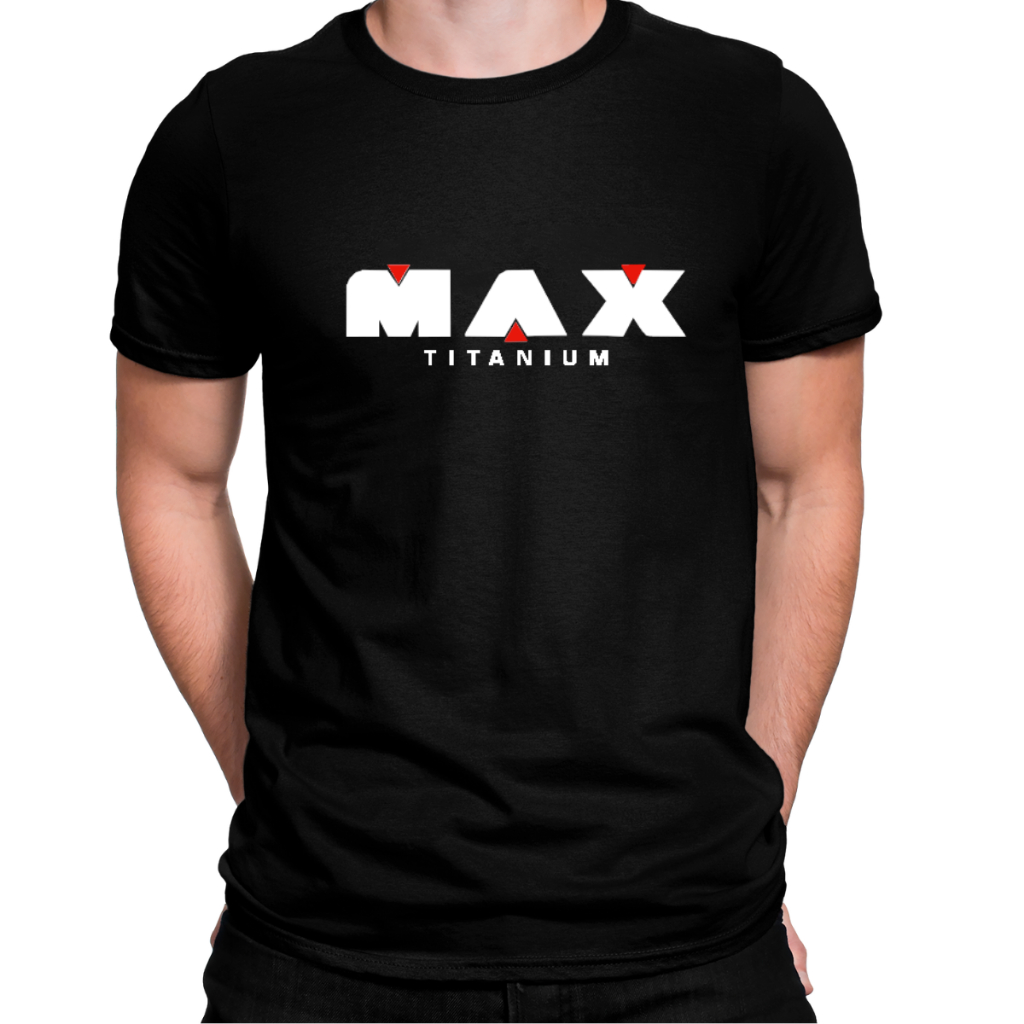 camiseta academia masculina moletom linha suplementos max titanium ...