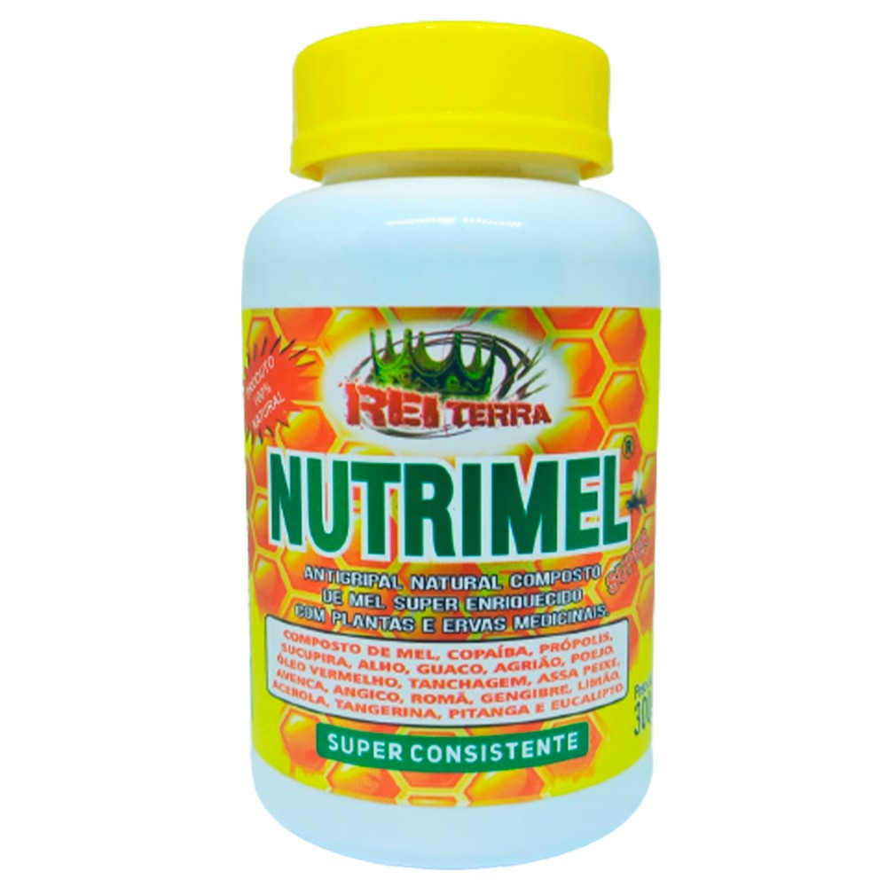 Nutrimel Composto Mel Alho Própolis Guaco Agrião 300g | Shopee Brasil