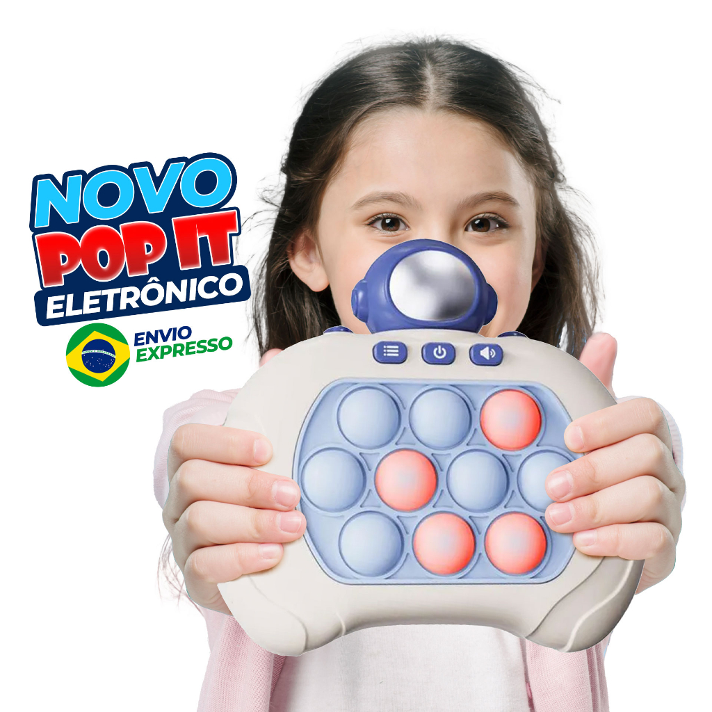 Pop it Gamer Eletrônico Fast Push Educacional Brinquedo Antiestresse ...