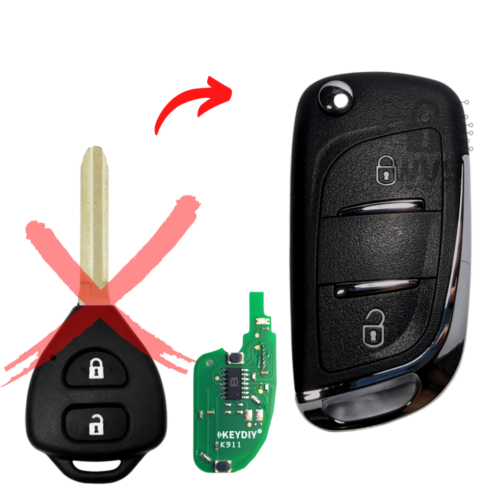 Chave Canivete Toyota Etios 2013 A 2020 Alarme Orig Completo | Shopee ...